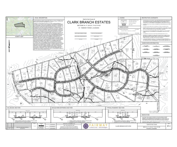 Clark Branch Estates Single Family Residential Development - Fairway ...